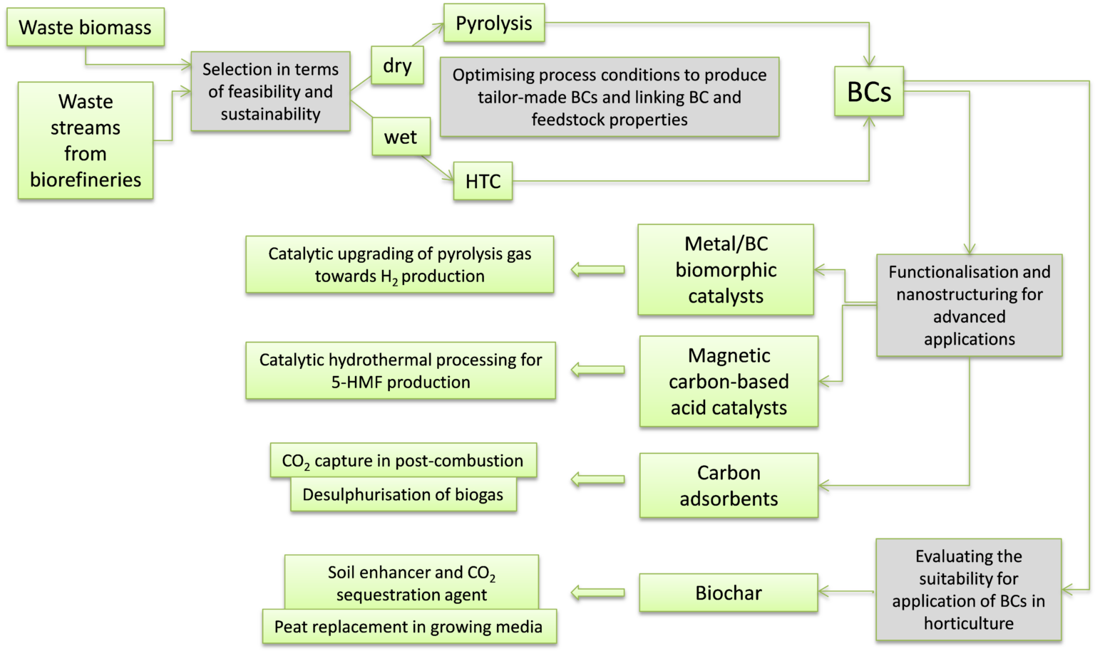 GreenCarbon —Advanced carbon materials from biowaste: sustainable ...